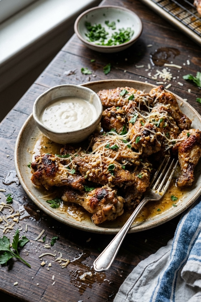 Garlic-Butter and Parmesan Chicken - Honest Cooking Magazine