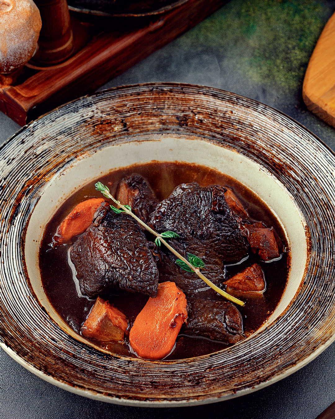 Brasato di Guanciale di Manzo - Italian Beef Cheek Stew