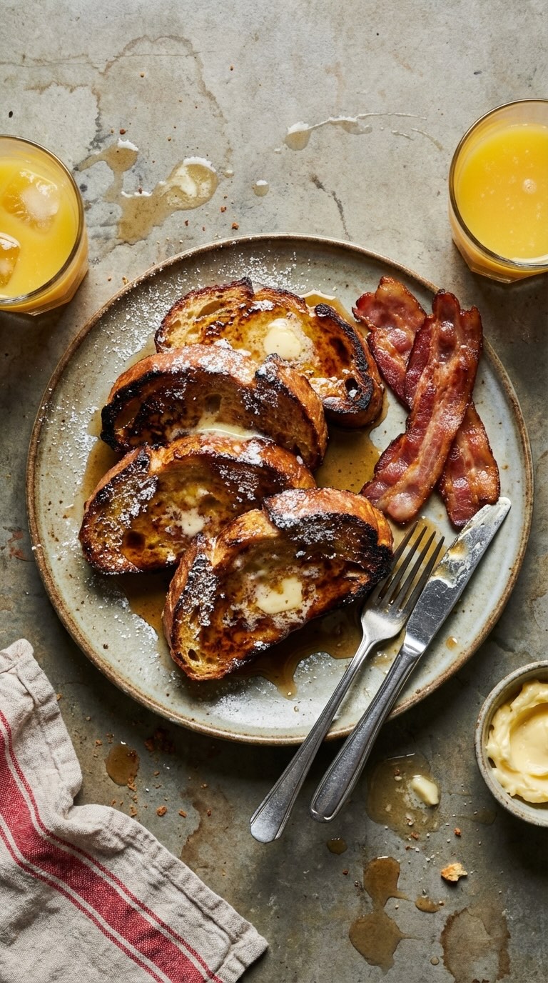 Boozy French Toast - Honest Cooking Magazine