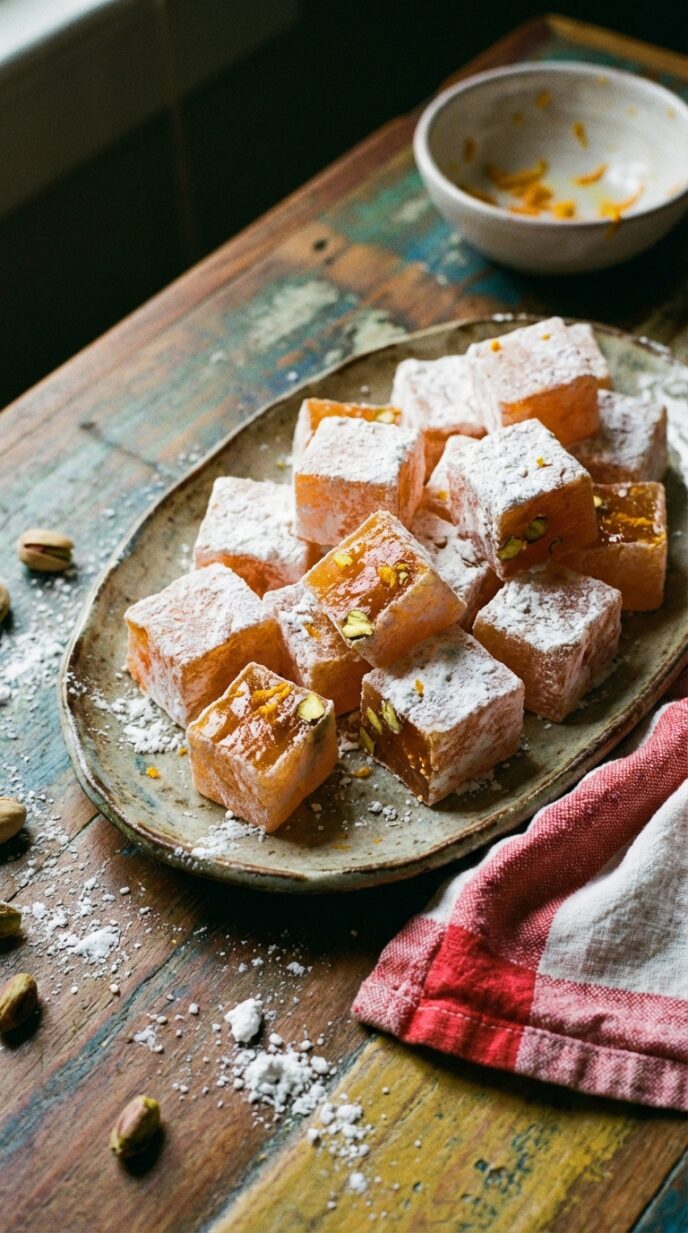 Loukoumi Recipe: Greek Turkish Delight from Scratch