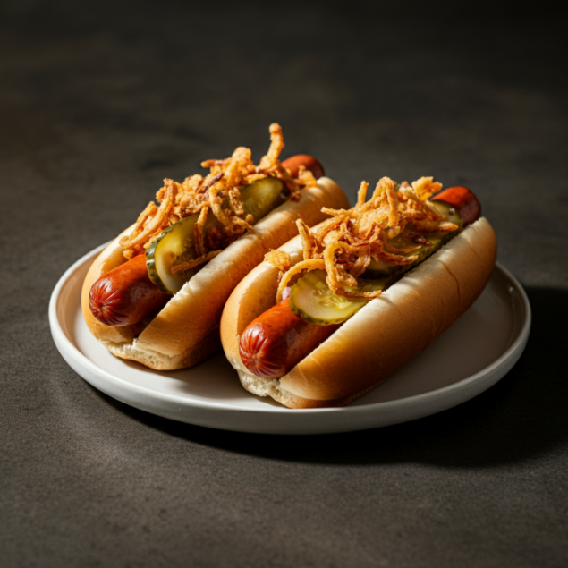 Danish Hot Dog Recipe: Ristet Polse with Remoulade