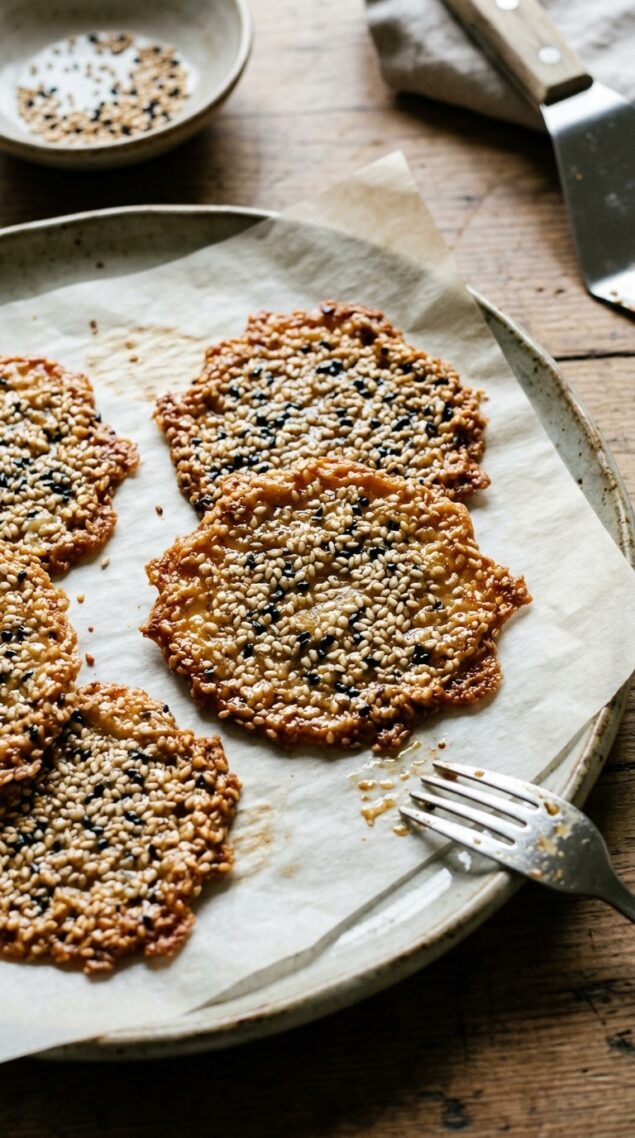 Sesame Seed Crisps Recipe: Nutty and Gluten-Free